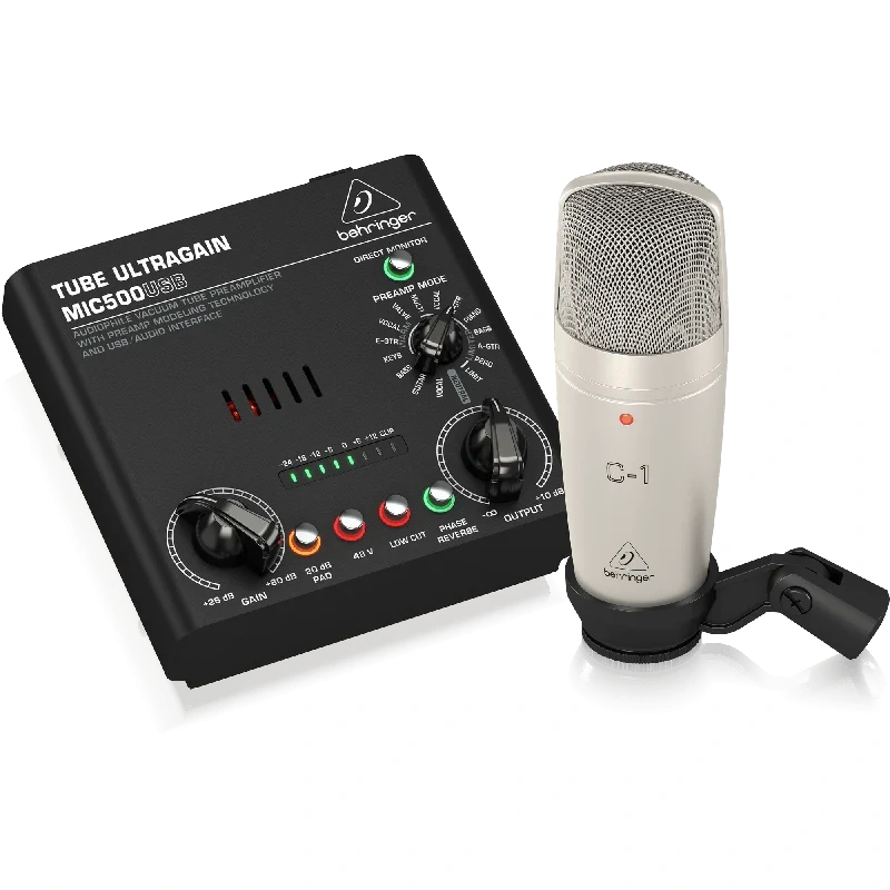Behringer VOICE STUDIO Complete Recording Bundle - ClassicBassDrum.com ...